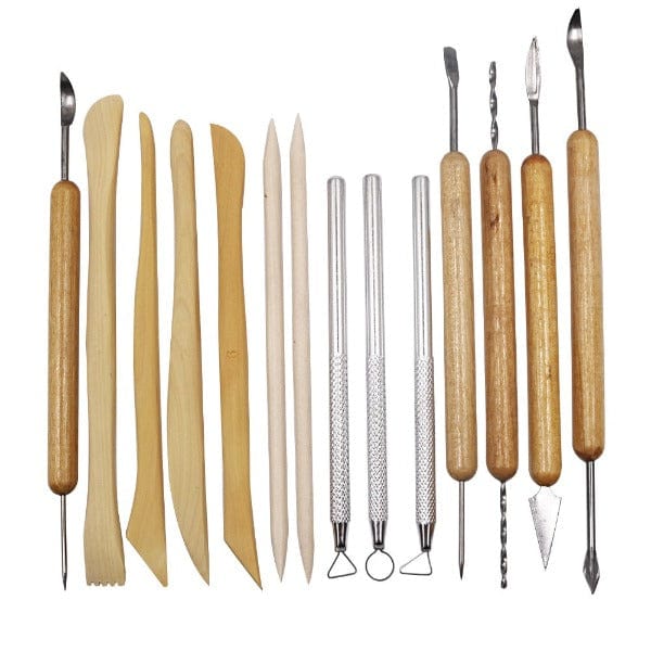 14 Piece Clay Carving Set Pottery Art Sculpting Tools – Tooltos Jewelry ...