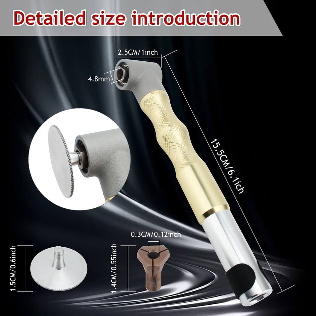 Tooltos Jewelry Tool 90 Degree Right Angle Quick Change Handpiece ...