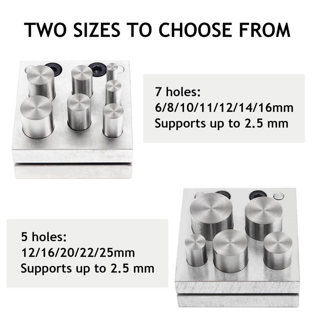 Circle Round Disc Cutter Punch Tool Set – Tooltos Jewelry Tools