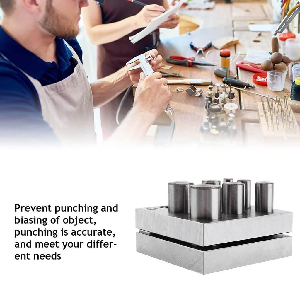 Circle Round Disc Cutter Punch Tool Set – Tooltos Jewelry Tools