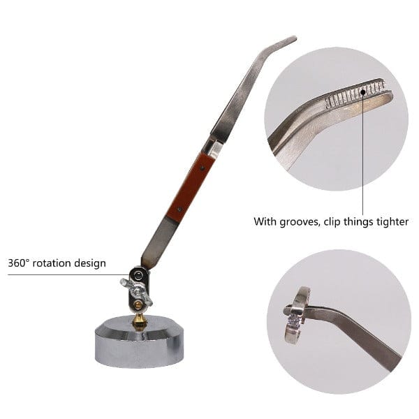 Multi-directional rotation Welding auxiliary clip CrossLock Tweezer ...