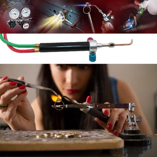 Propane Goldsmith Little Torch Set | 5 Tips 1/8 to 7/8 inch Jewelry ...
