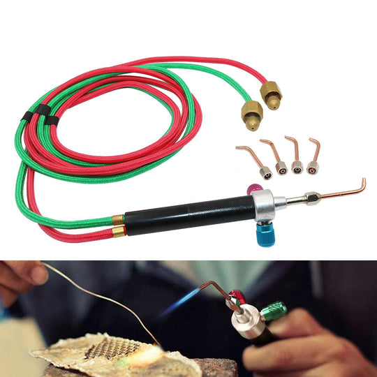 Propane Goldsmith Little Torch Set | 5 Tips 1/8 to 7/8 inch Jewelry ...