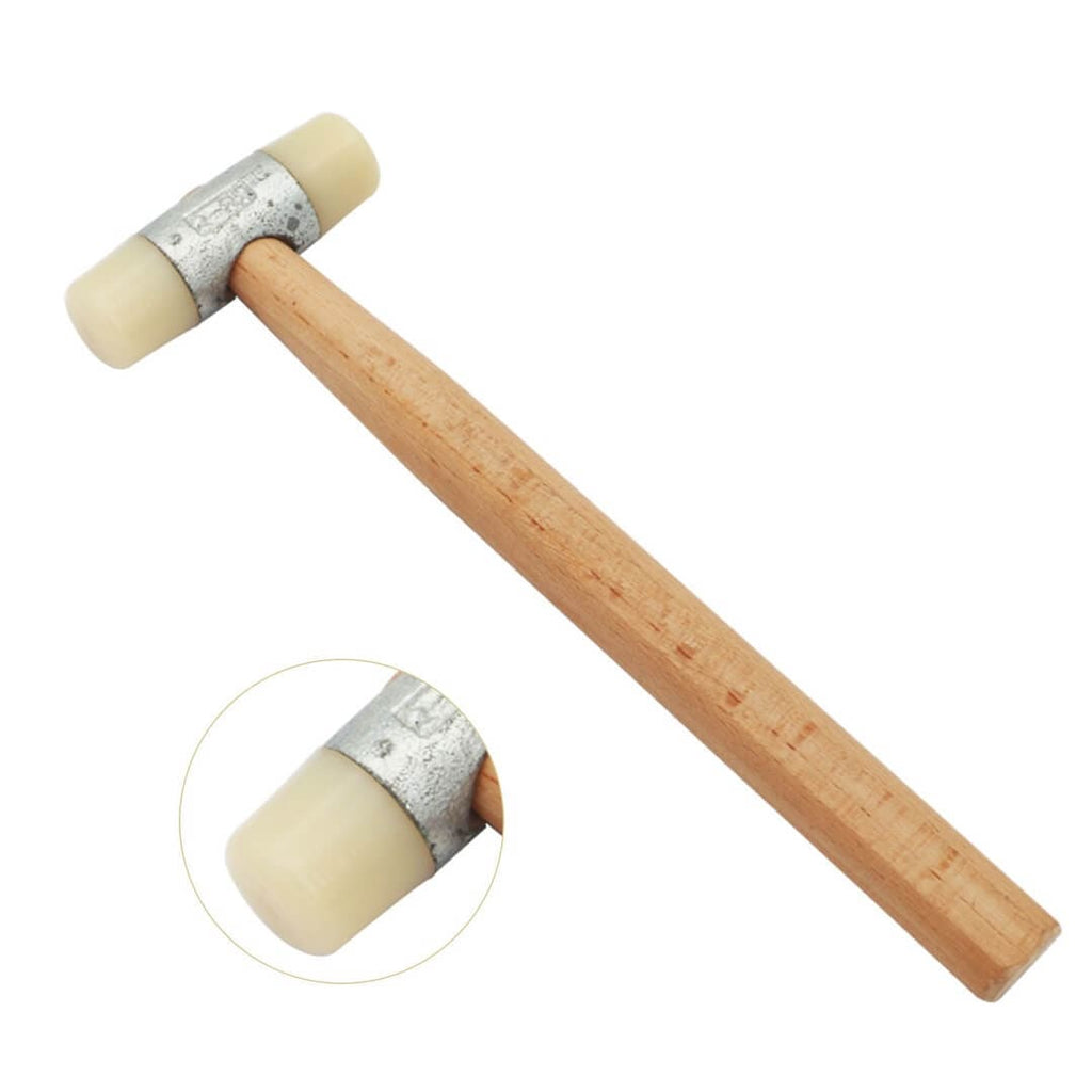 Rubber Hammer With Wooden Handle – Tooltos Jewelry Tools