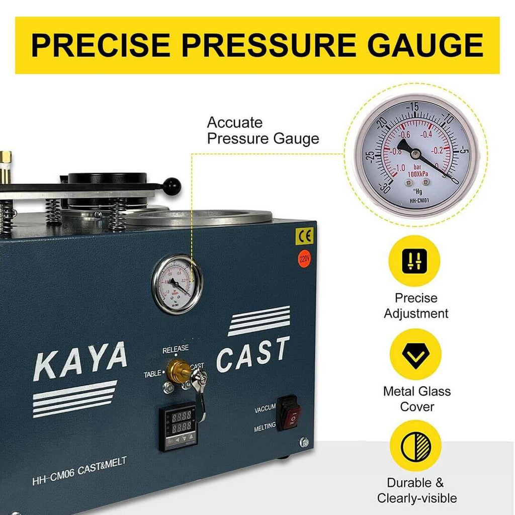 KAYA CAST Jewelry Vacuum Investing Casting Melting Machine – Tooltos ... KAYA CAST Jewelry Vacuum Investing Casting Melting Machine – Tooltos ...
