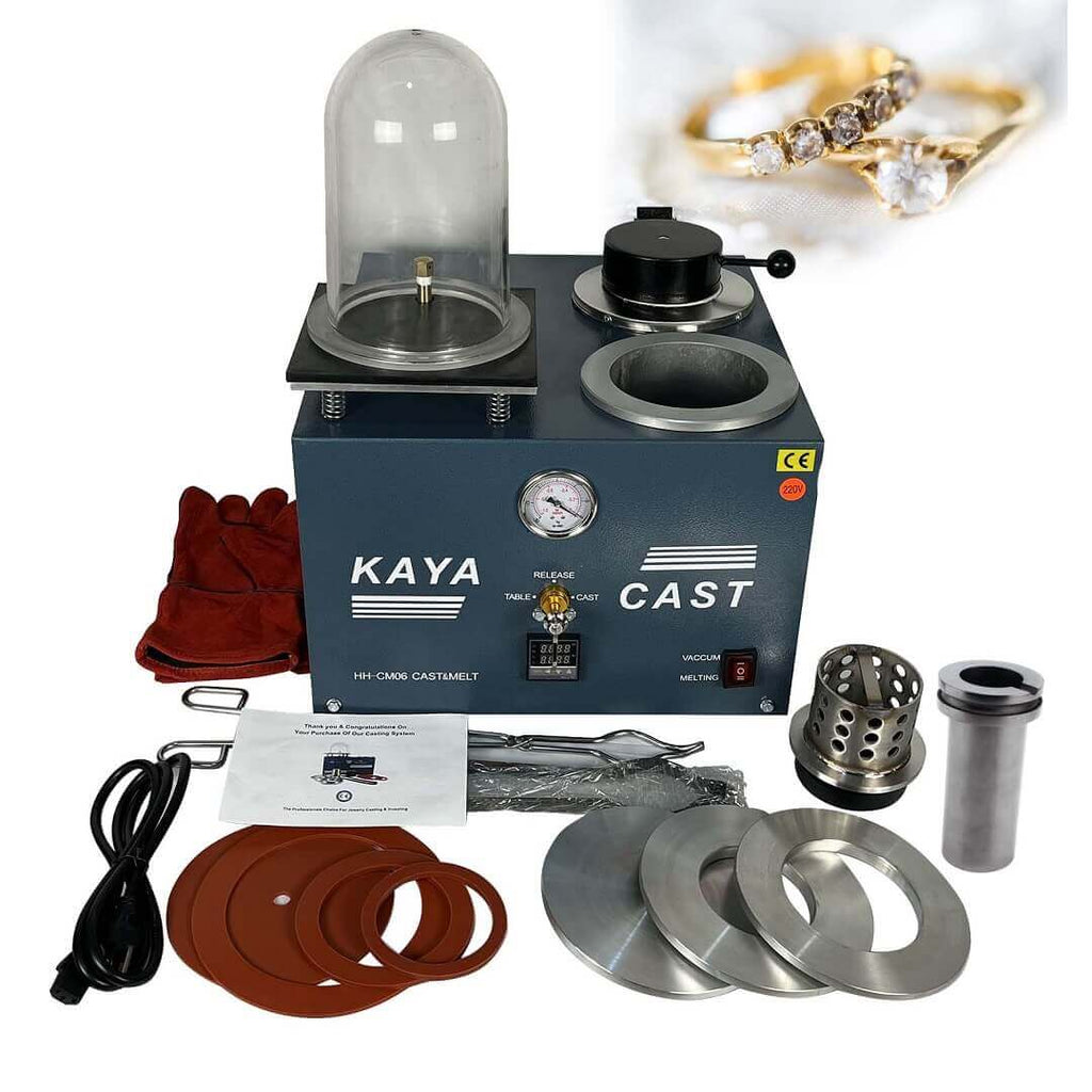KAYA CAST Jewelry Vacuum Investing Casting Melting Machine – Tooltos ...