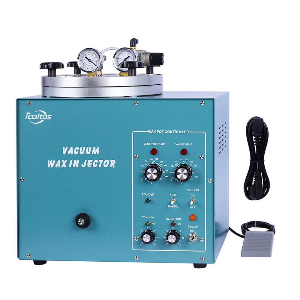 Tooltos 3KG Capacity Jewelry Vacuum Wax Injector Machine – Tooltos ...