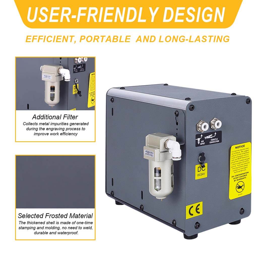 Tooltos Double-Handle Jewelry Pneumatic Engraving Machine – Tooltos ...