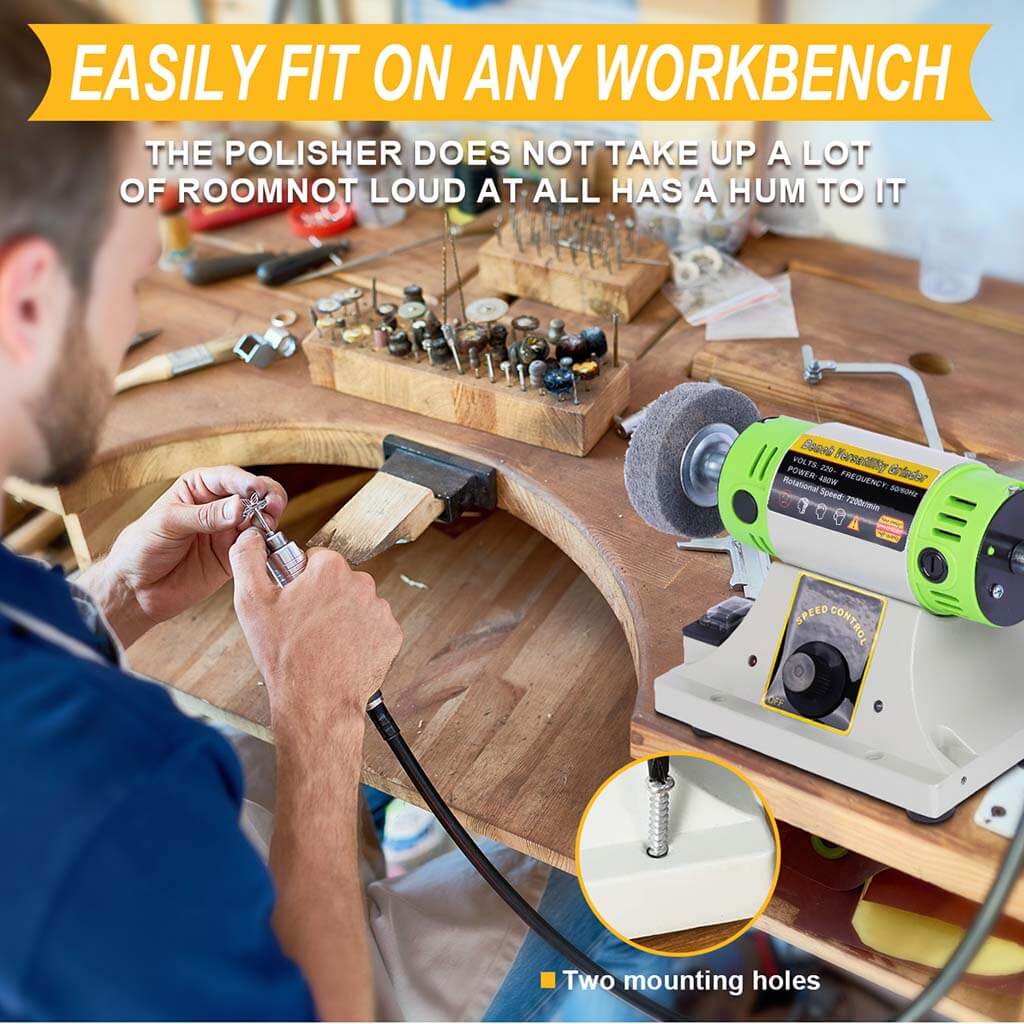 Tooltos Multi-purpose Jewelry Polishing and Grinding Machine – Tooltos ...